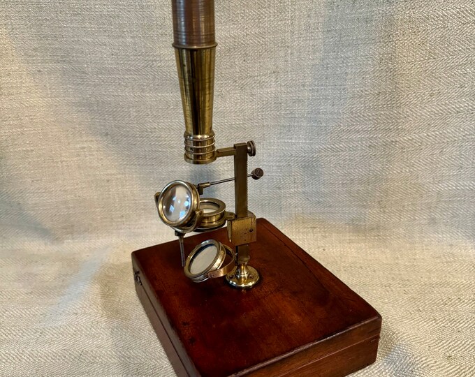 Late 18th Century Pocket Microscope, R. Ebsworth, Complete in Case - Etsy