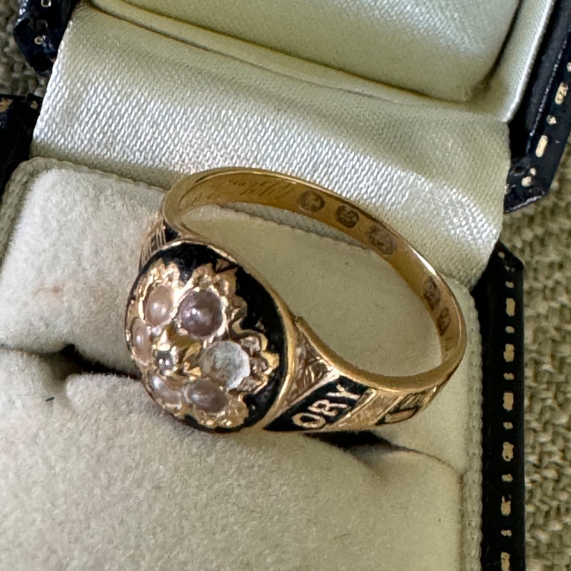 Mourning Rings - Etsy