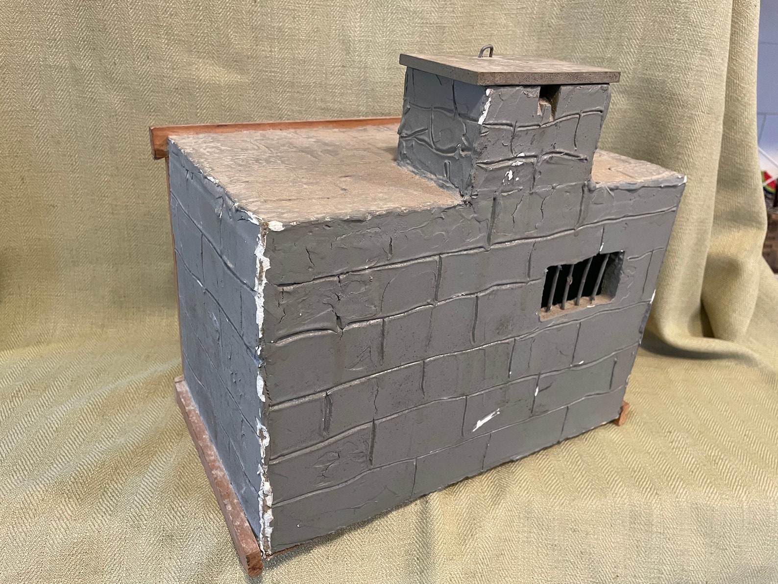 Vintage Outsider Folk Art Jail Cell Diorama, Prison Art - Etsy