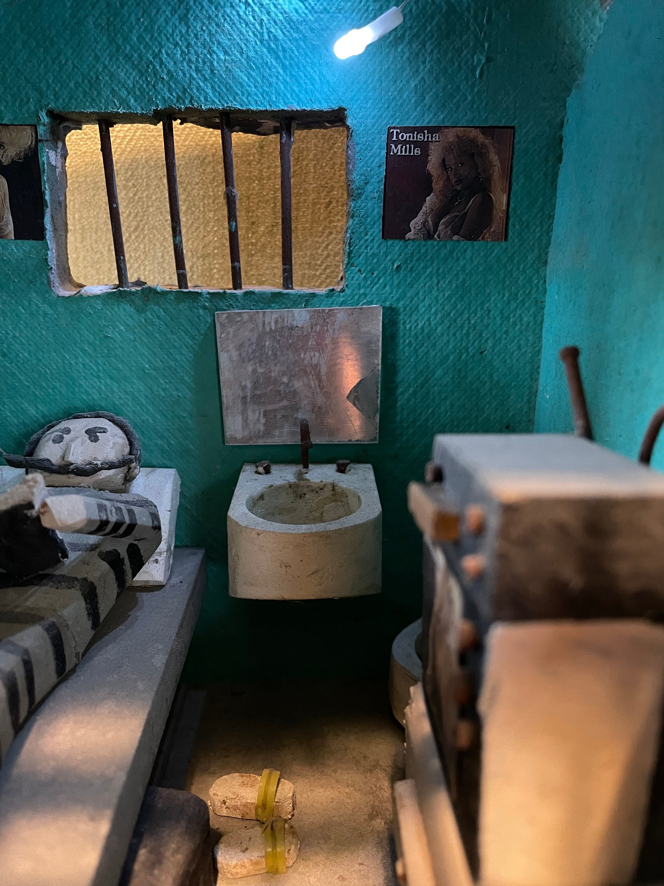 Vintage Outsider Folk Art Jail Cell Diorama, Prison Art - Etsy