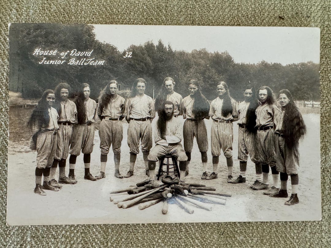 10 Antique House of David Colony Postcards, Including Baseball Team - Etsy