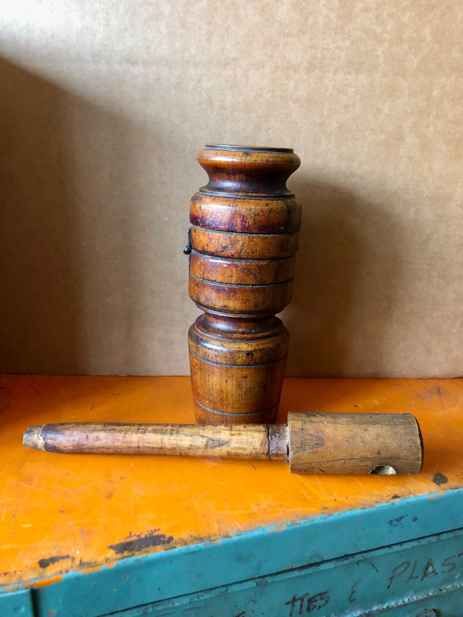 18th Century Treenware Bottle Corking Device Treen | Etsy