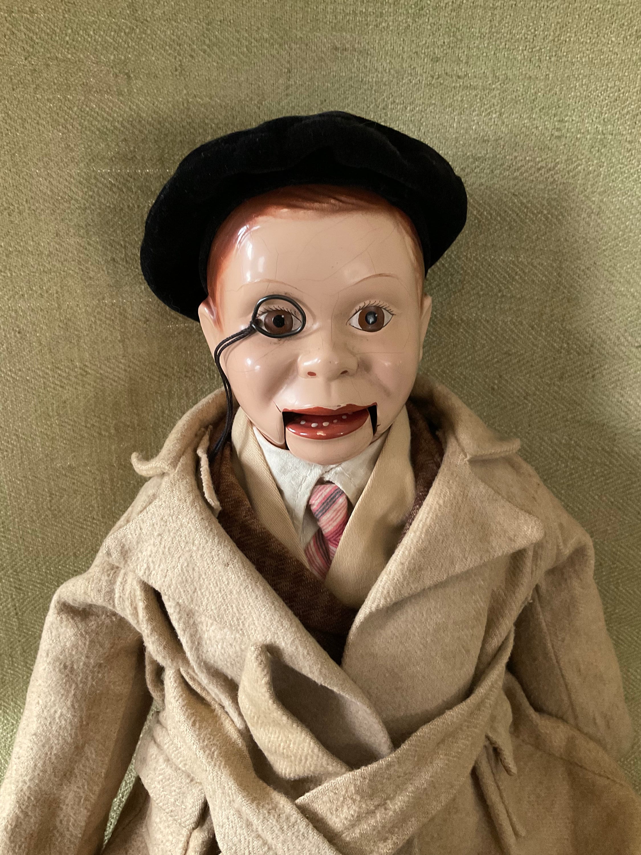Old Ventriloquist Dolls Arthur Worsley's Ventriloquist Dummy Charlie