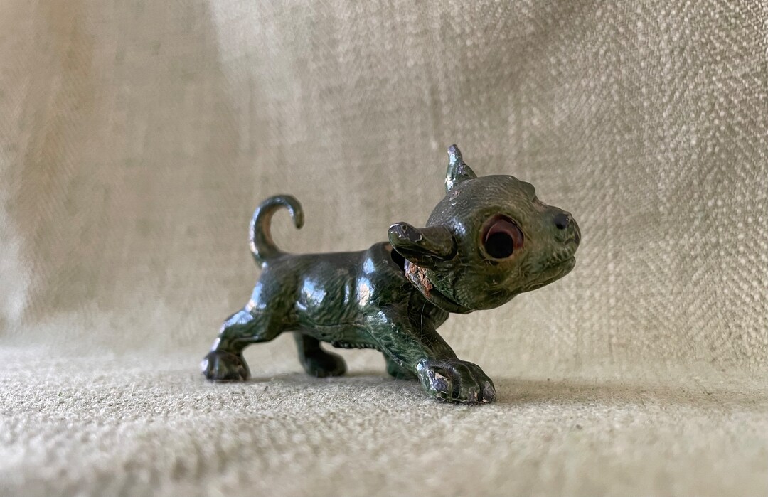 Antique German Cold Painted Nodder Winking Cat, Bobble Head - Etsy