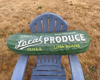 Vintage Pickle Sign - Etsy