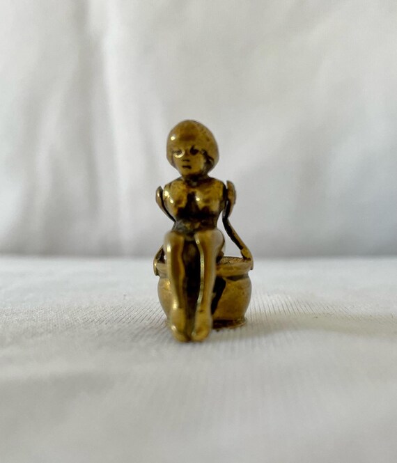 Antique Victorian Risqué Watch Frob Cigar Cutter, Nud… - Gem