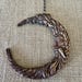 Antique Victorian Bronze Crescent Moon Face Fireplace Flue Pull - Etsy