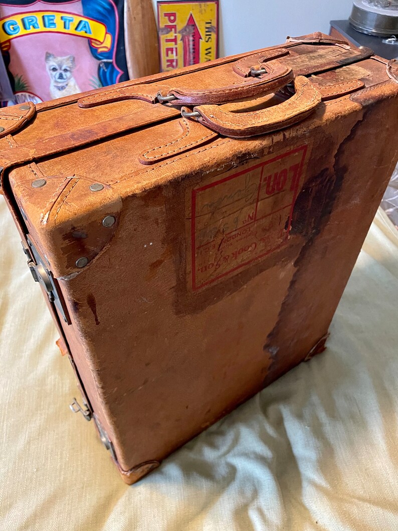 Antique 1920-30s Italian Travelling Puppet Show Suitcase With - Etsy