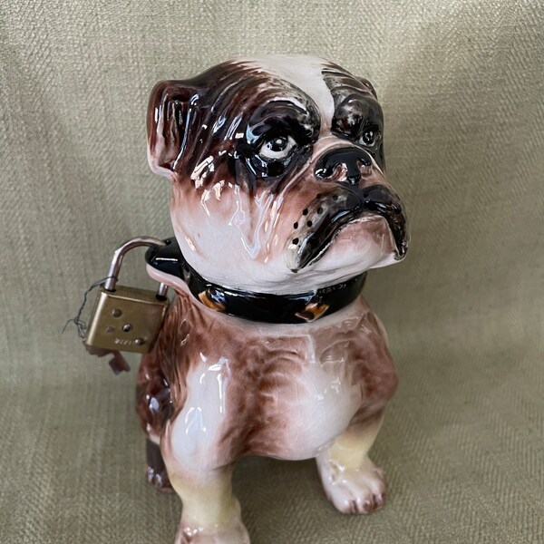 Bulldog Pottery Mug - Etsy