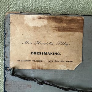 Pair of 19th Century Dressmaker Seamstress Signs With Provenance, Wood ...