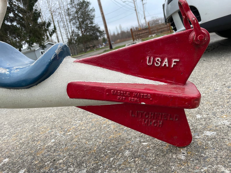 Vintage Playground Rocket Swing - Etsy