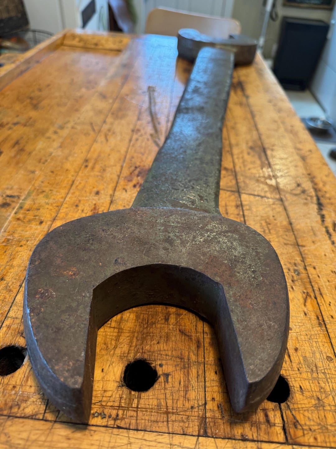 Giant Antique Wrench, Open Ended, 3 Feet Long, 60lbs - Etsy