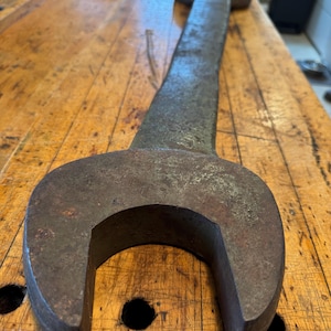Giant Antique Wrench, Open Ended, 3 Feet Long, 60lbs - Etsy