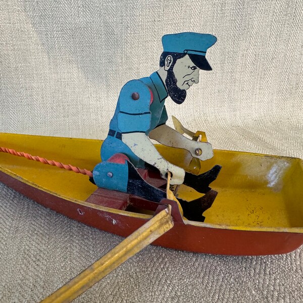 Toy Row Boat - Etsy