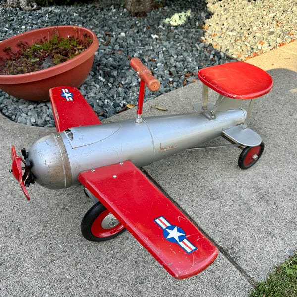 Plane Pedal Car - Etsy