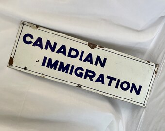 Immigration Sign - Etsy