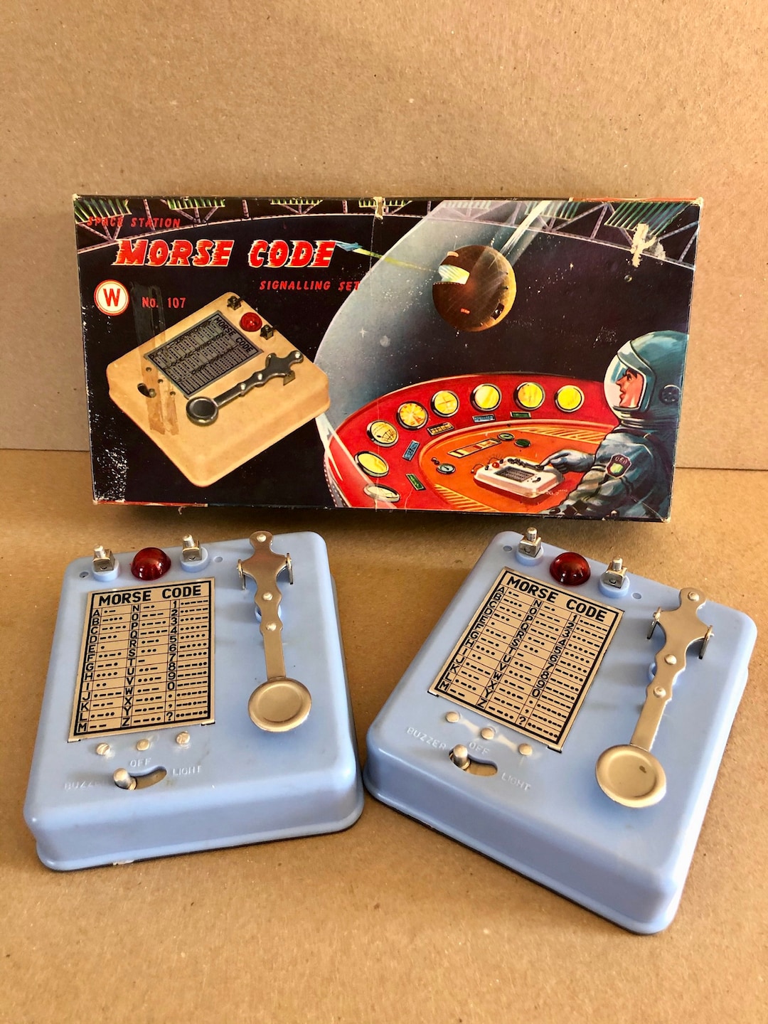 Space Station 1960’s Morse Code Kit, Original Box With Astronaut - Etsy