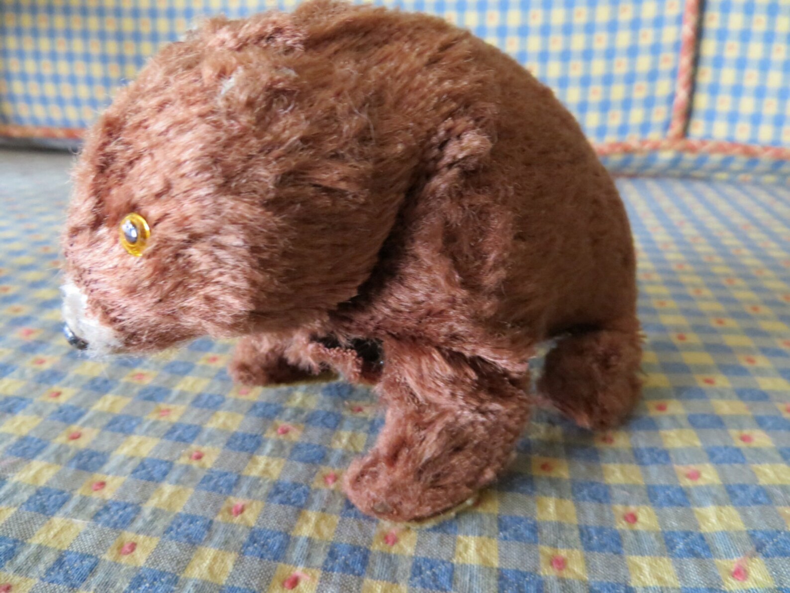 Beautiful Antique Tin Wind Up Grizzly Bear Toy | Etsy