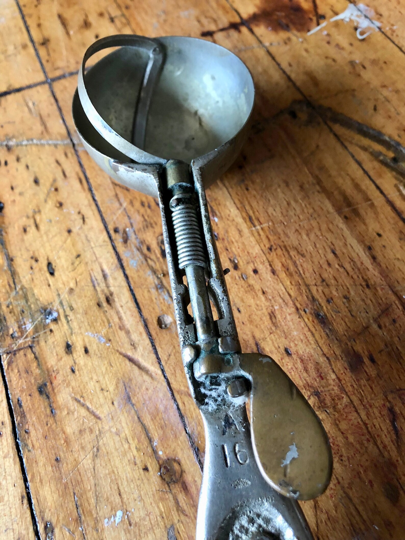 Rare 1905 Geer Mfg Clipper Disher Ice Cream Scoop | Etsy