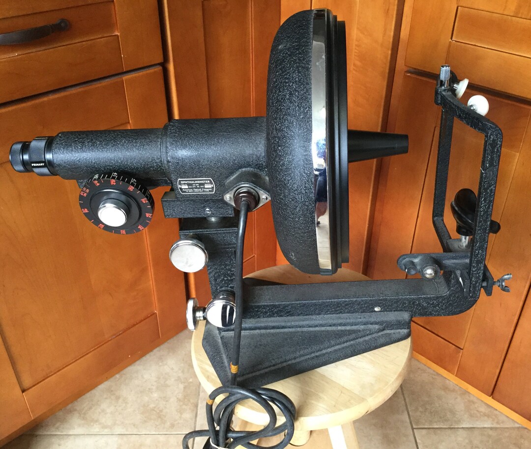 Vintage Optometrist Medical Device, Opthalmometer, Eye Microscope - Etsy