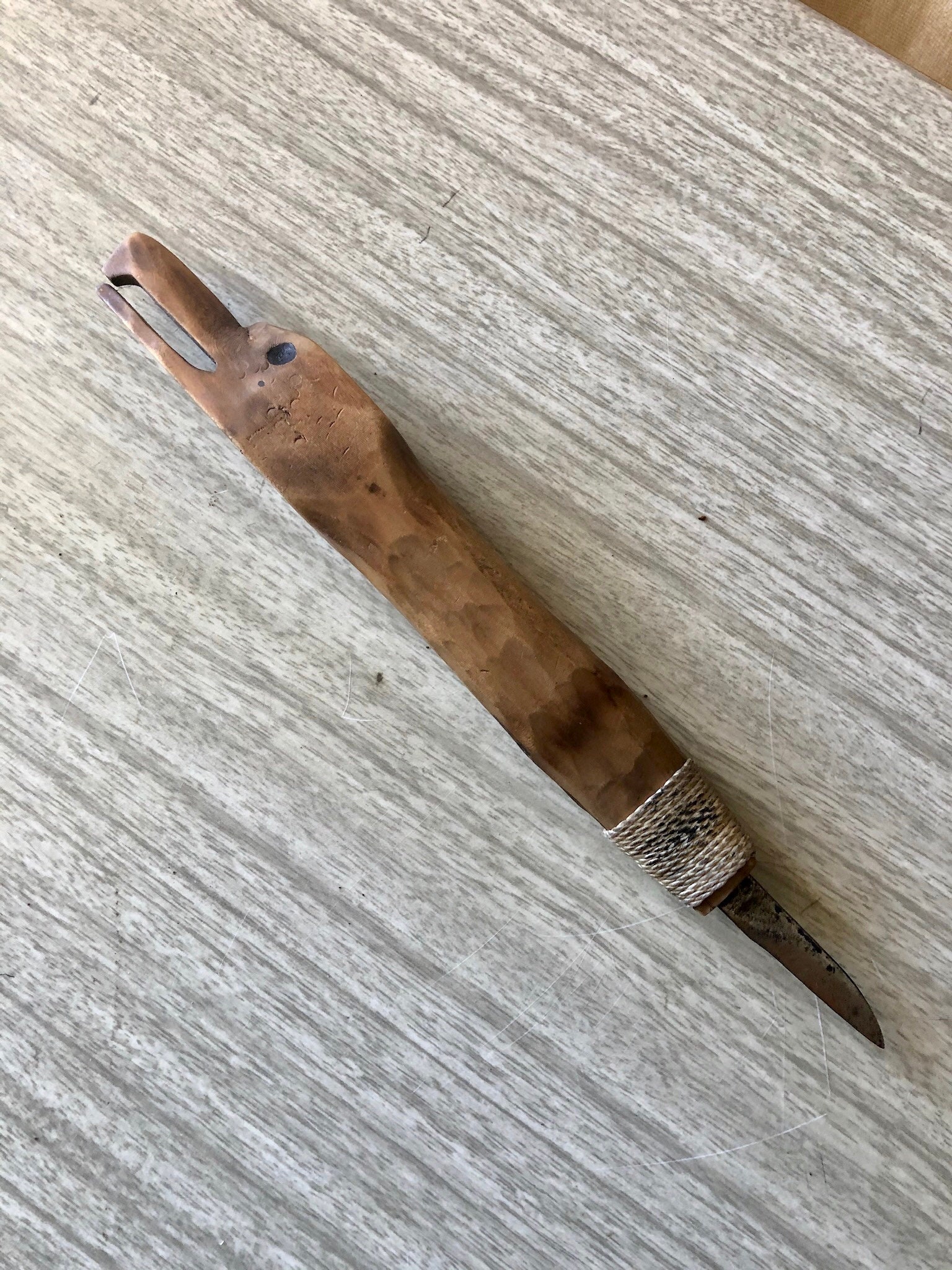 Antique Tlingit Eagle Whittling Knife Carved Native Pacific | Etsy