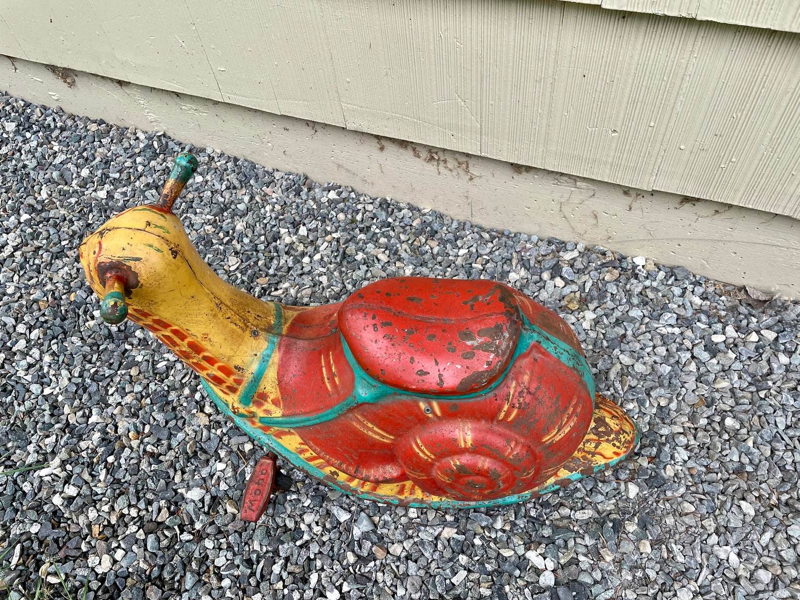 1949 Mobo Ride on Snail - Etsy