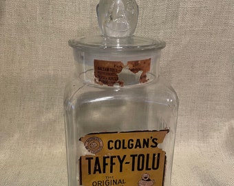 Antique Store Candy Jar - Etsy