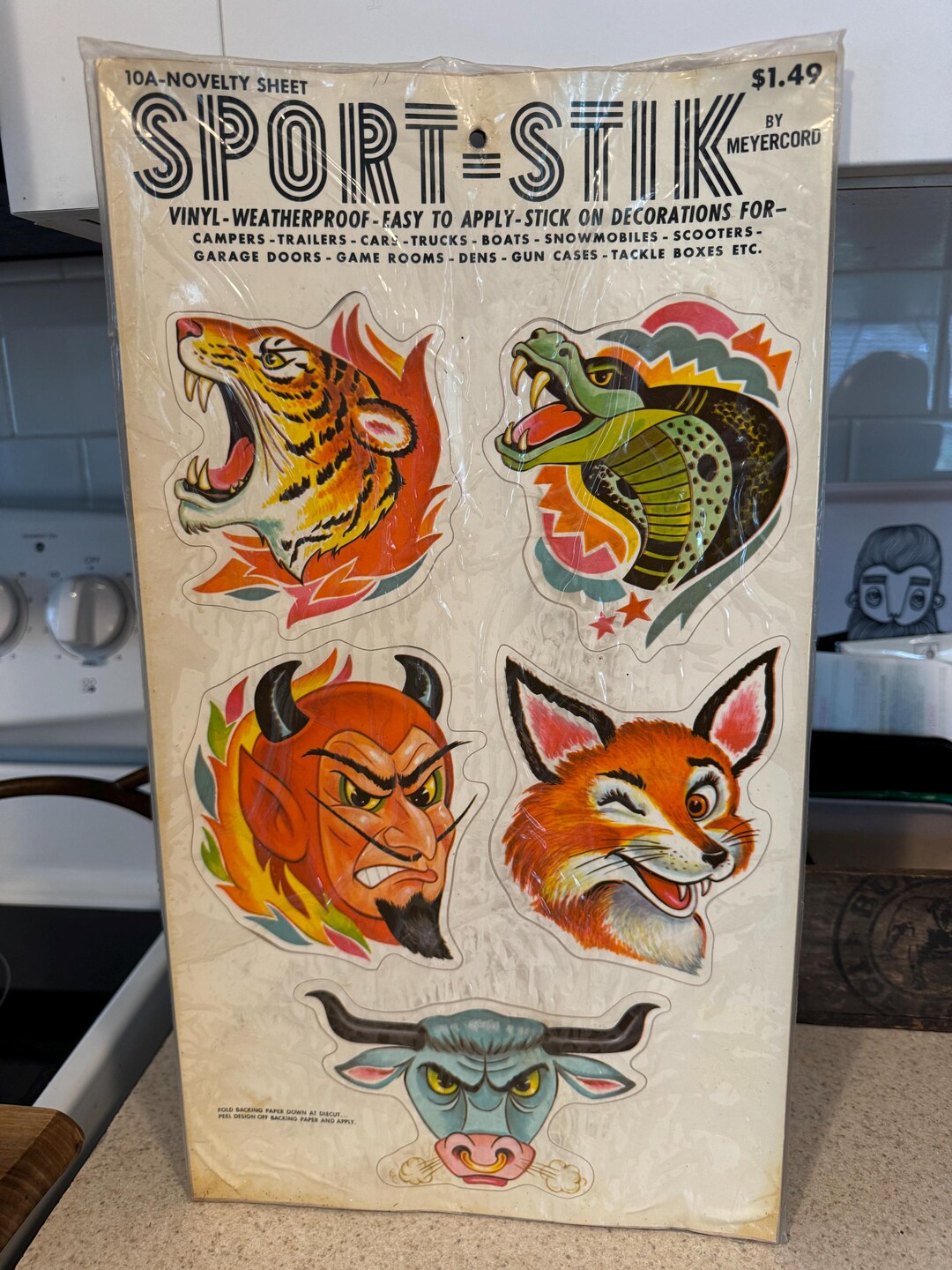 Cool as Heck Vinyl Stickers, New Old Stock Lot - Etsy