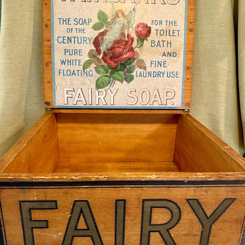 Antique Soap Box - Etsy