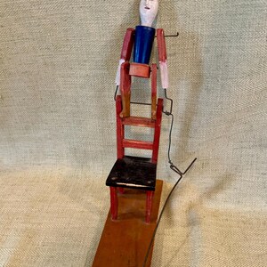 Folk Art Tumbling Acrobat Cone Head Clown, Norwegian Folk Art - Etsy