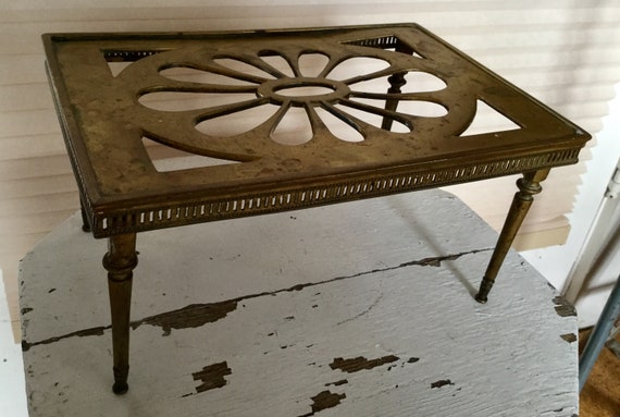 Antique Victorian Bronze Table Trivet | Etsy