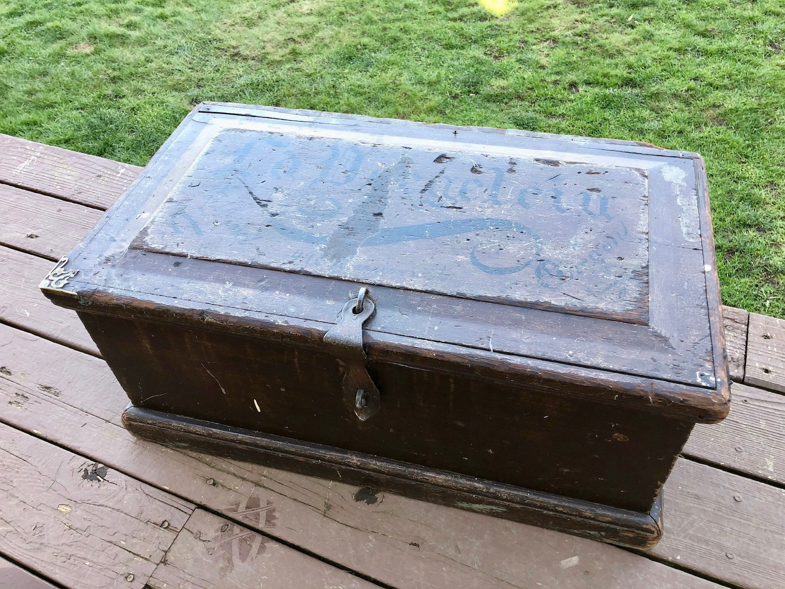 Antique Woodworkers Tool Trunk Portland Oregon Original - Etsy