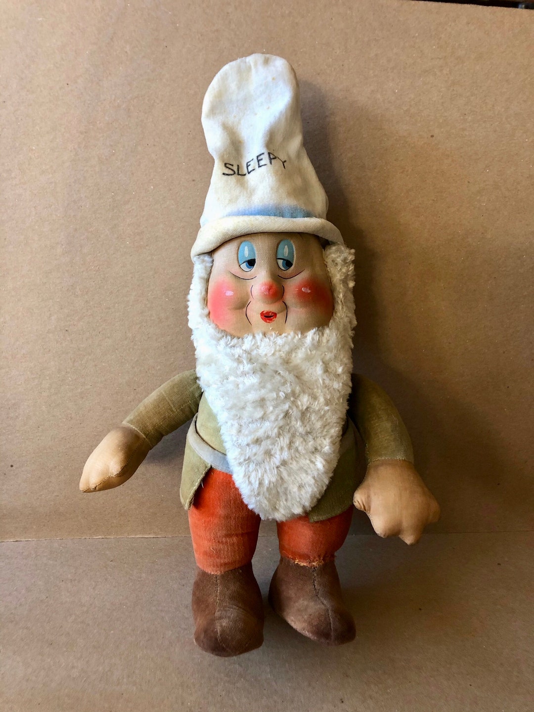 1930’s Sleepy Dwarf 13” From Chad Valley Toys - Etsy