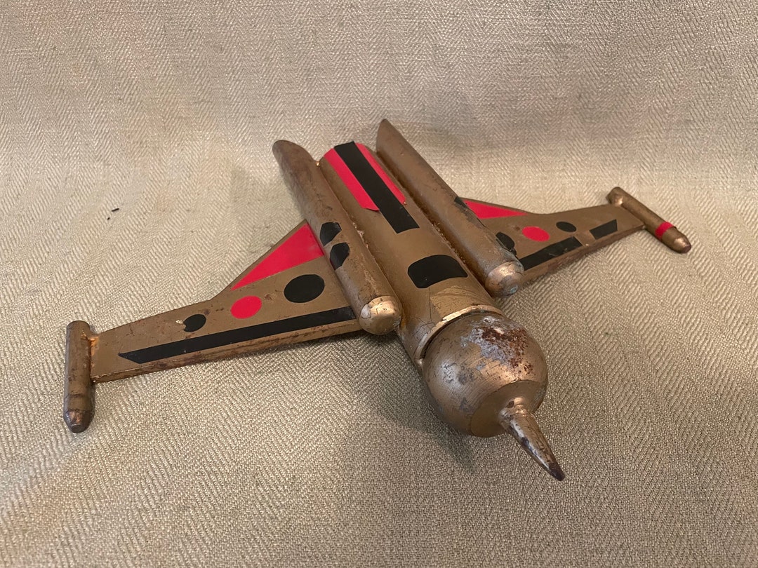 Weird Welding Project Heavy Steel Folk Art Rocketship - Etsy