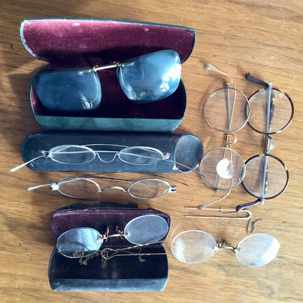 Wire Rim Eyeglasses - Etsy