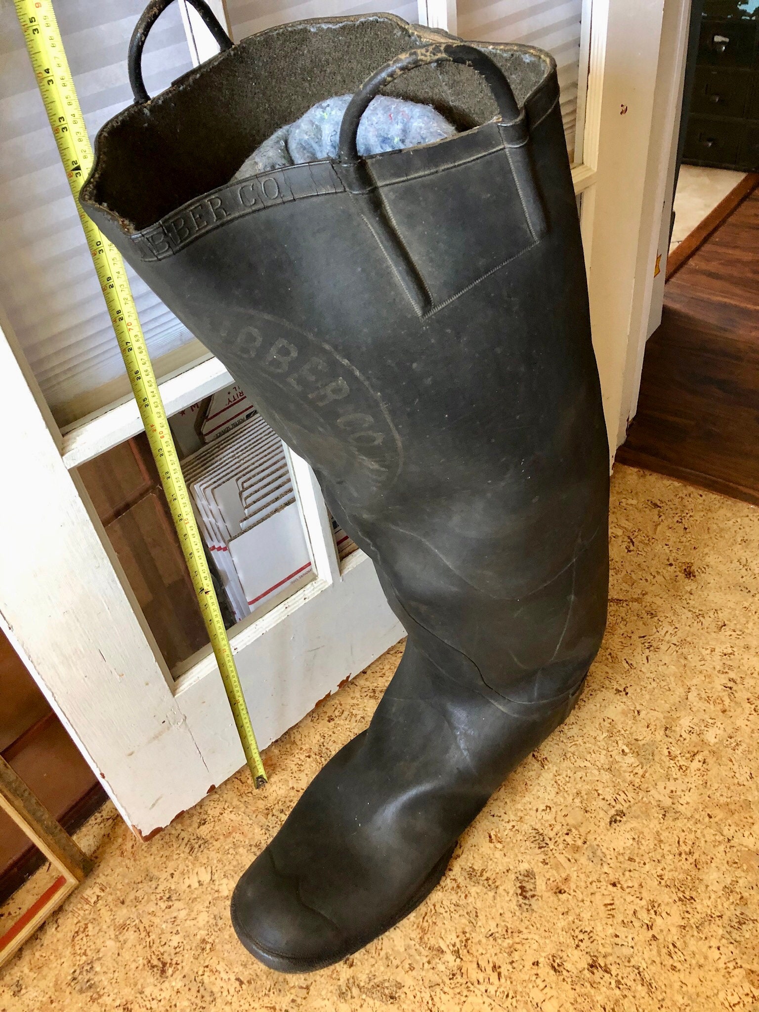 Giant 3 Ft Rubber Boot Store Display Trade Sign the Canadian | Etsy