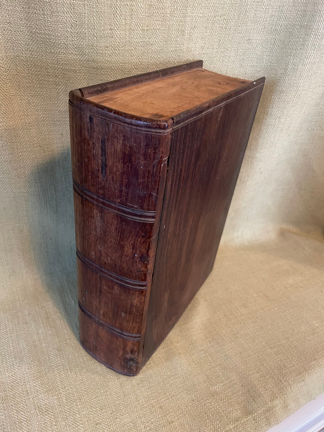 Antique Book Lock Box - Etsy