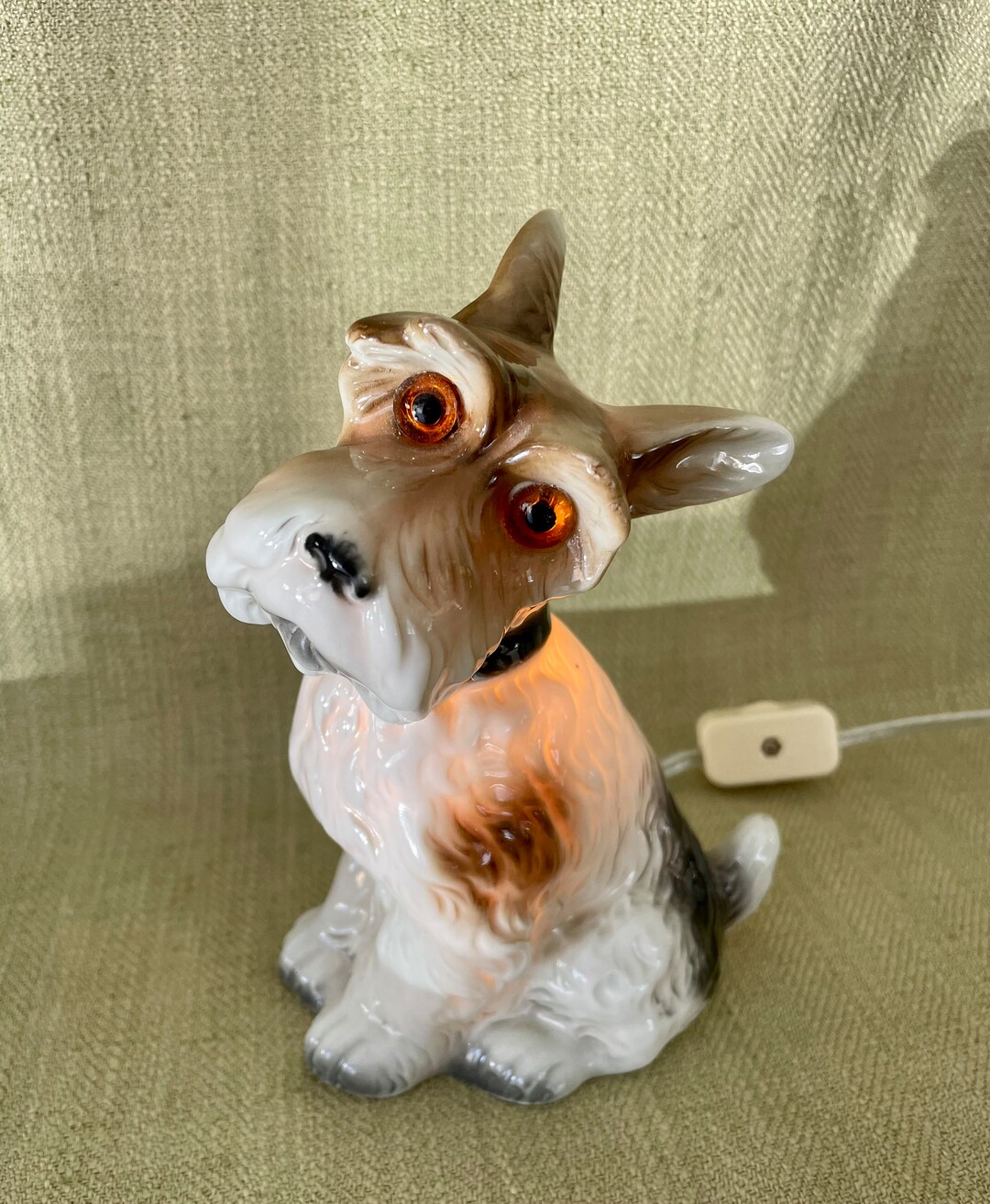 Vintage Terrier Perfume Lamp, Scent Lamp - Etsy