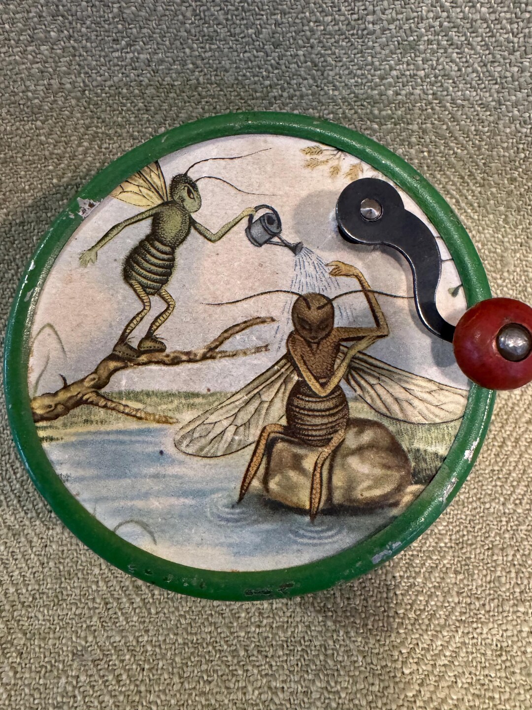 Antique German Insects Music Box - Etsy