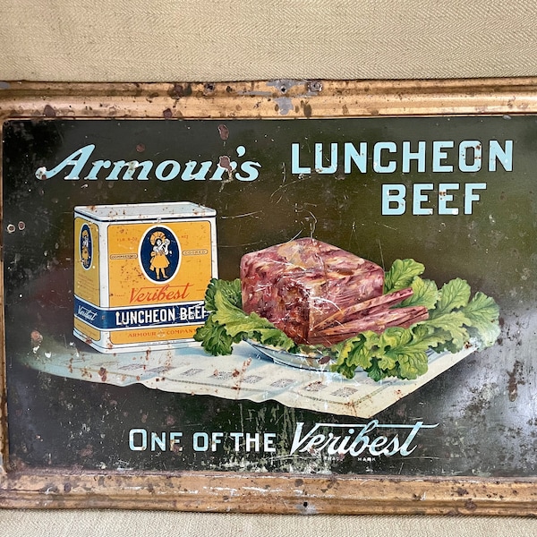 Tin Advertising Sign - Etsy