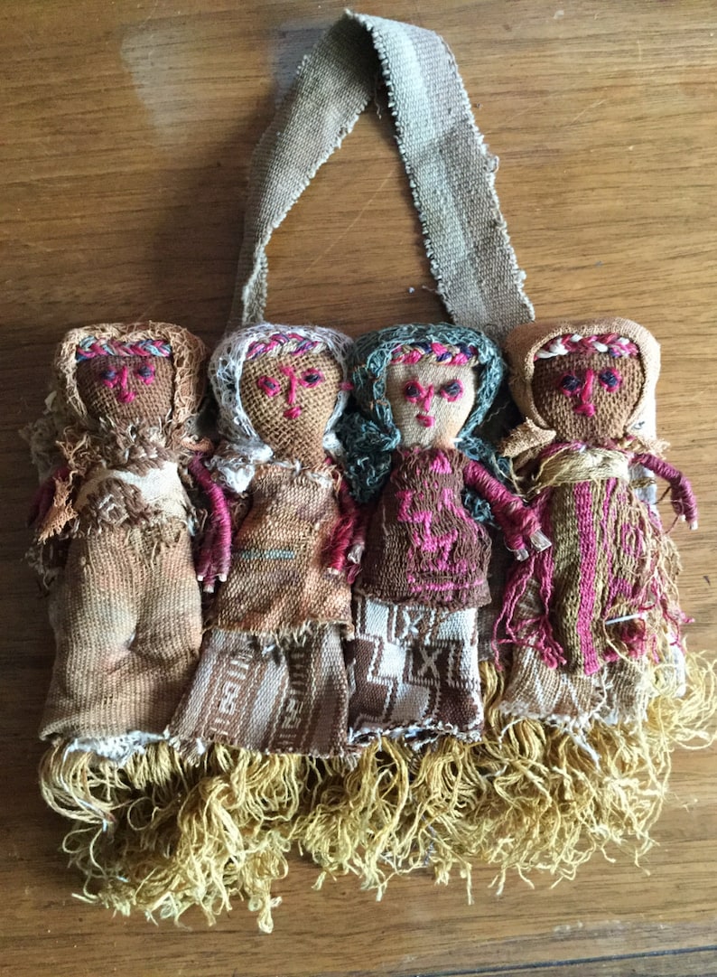 Pre Columbian Chancay Tribal Grave Burial Dolls, Burial Folk Art - Etsy
