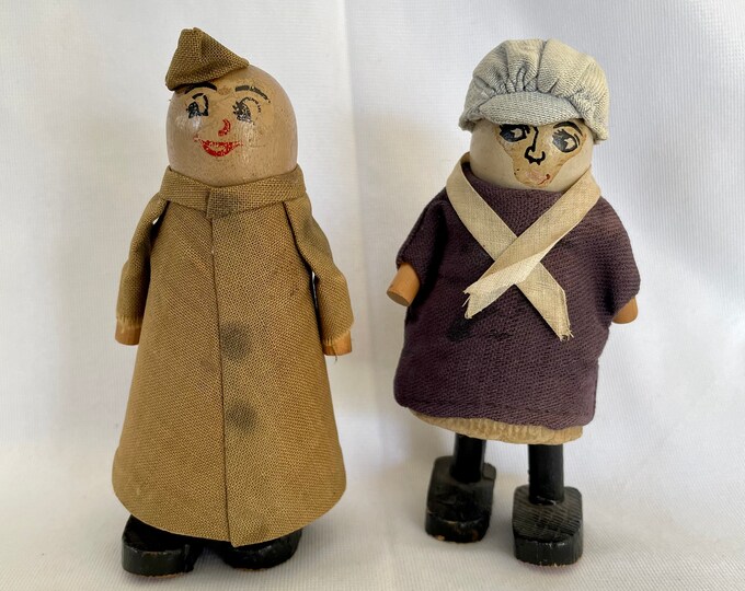 Original WWI Wilson Walkies Ramp Walking Soldier and Nurse - Etsy