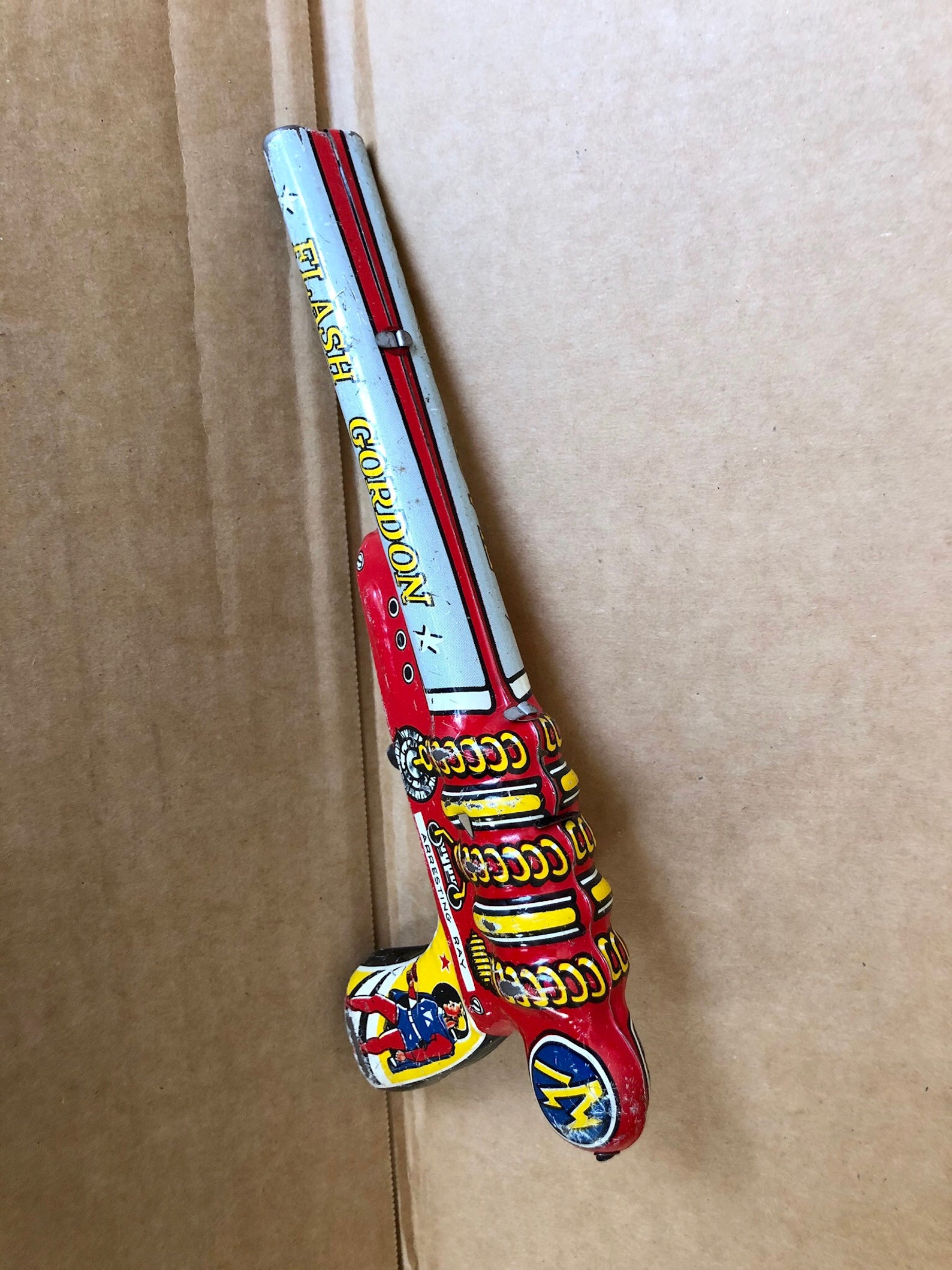 1950s Flash Gordon Arresting Ray Gun Tin Toy Raygun | Etsy