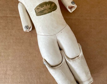 Antique Doll With Leather Body | Etsy