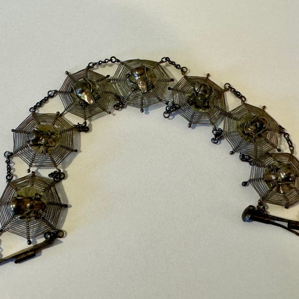 Spider Web Bracelet - Etsy