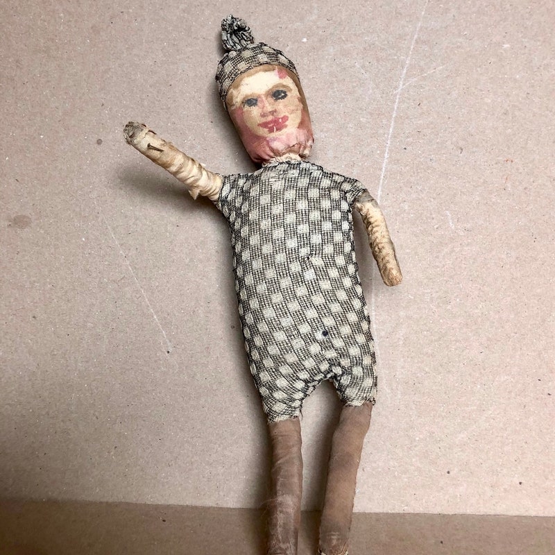 Folk Art Doll - Etsy