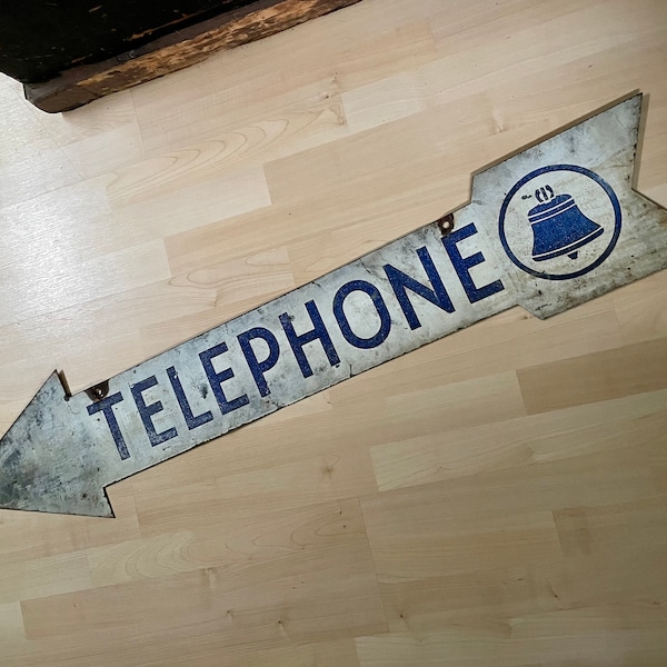 Bell Telephone Sign - Etsy