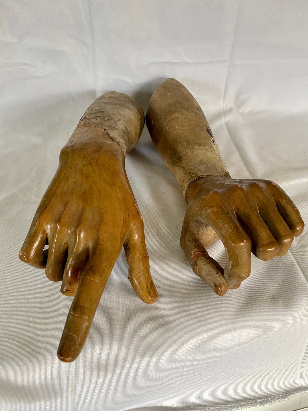 Architectural Salvage 18th Century Santos Hands of God, Life Size ...