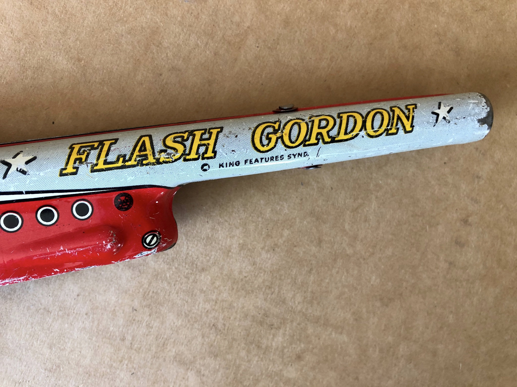 1950s Flash Gordon Arresting Ray Gun Tin Toy Raygun | Etsy