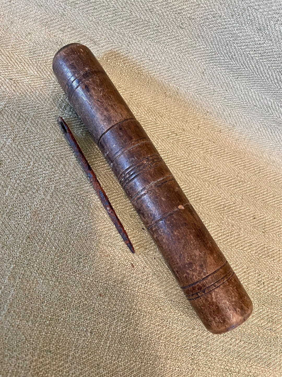 19th Century Sailor’s Treenware Sail Repair Needle Case - Etsy